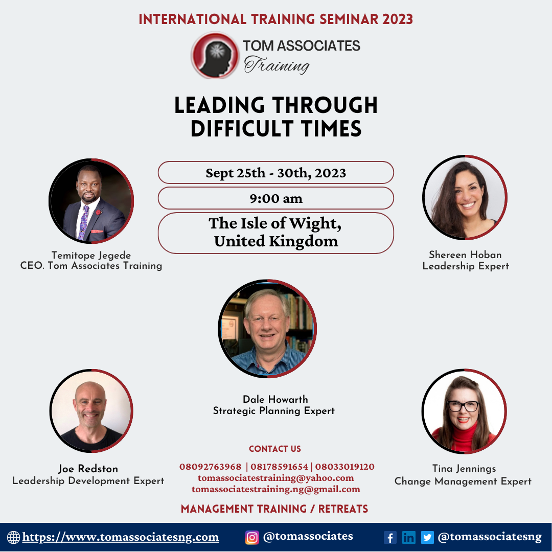 Official-Events | Tom Associates Training